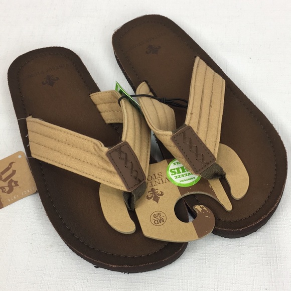 Vintage Stone | Shoes | Vintage Stone Mens Thong Flip Flops Sandals New ...